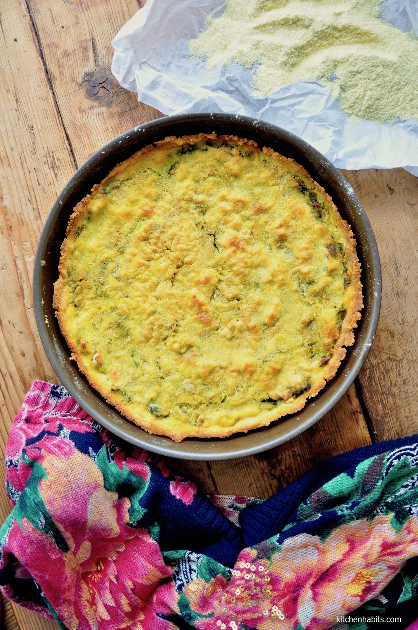 ‘Bobota’ – Corn flour Greek pie